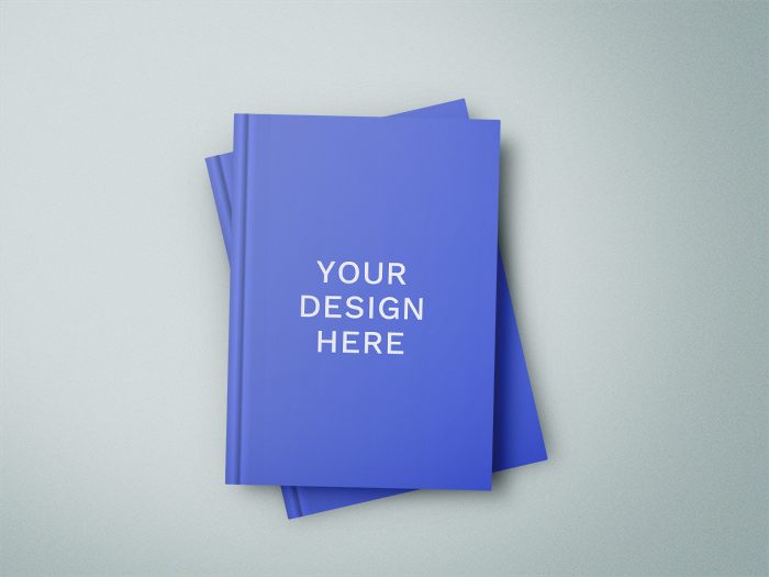 Hardcover Book Mockup Generator - MockupBro